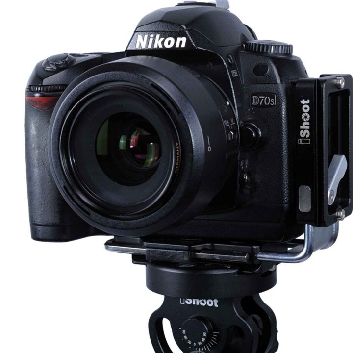 Adjustable L-Shaped Vertical Quick Release Plate for Canon SLR/SLT Camera