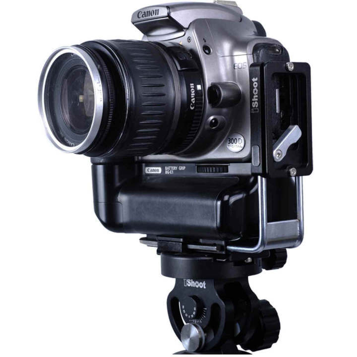 Adjustable L-Shaped Vertical Quick Release Plate for Canon SLR/SLT Camera