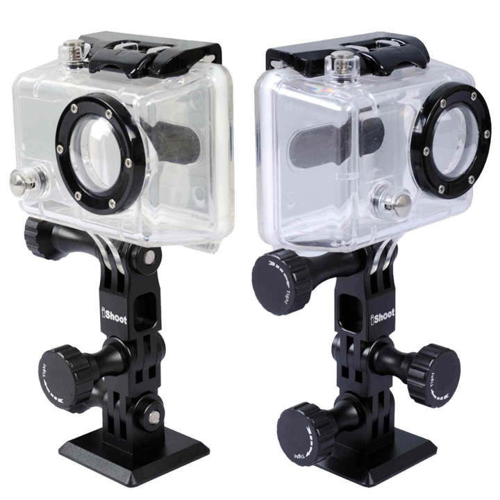 Bracket for GoPro Hero 4 3+ 3 ARCA Fit Ballhead Quick Release Plate