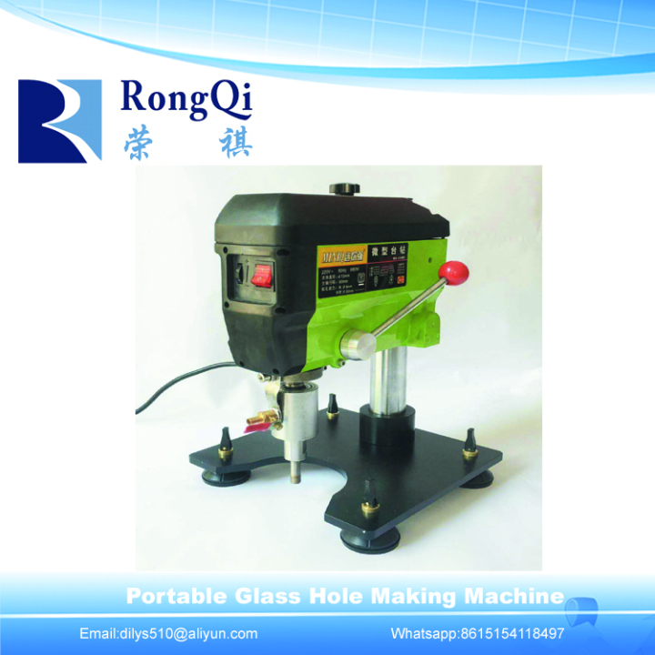 Portable Glass Hole Making Machine