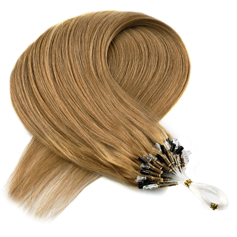 #27 Micro Ring Hair Extensions,Remy Hair Micro Bead Linked Extension