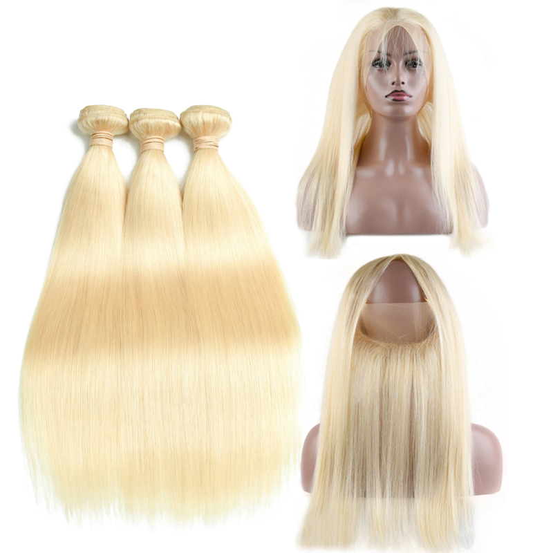 1B/Purple Body Wave Remy Human Hair Ombre Hair Bundles With Closure