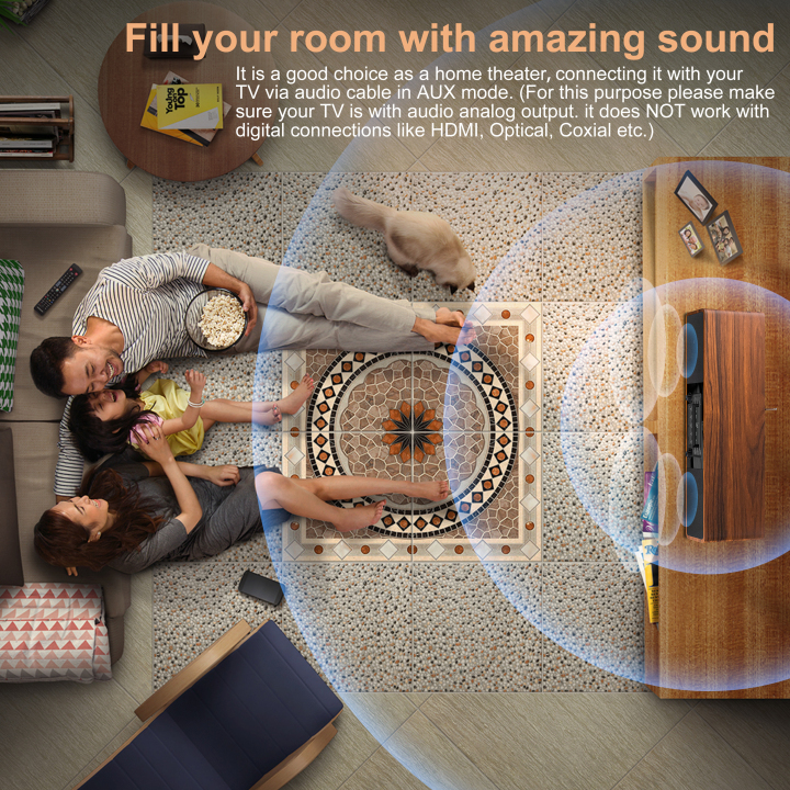 KEiiD CD Player with Speakers Bluetooth for Home Stereo System Boombox ...