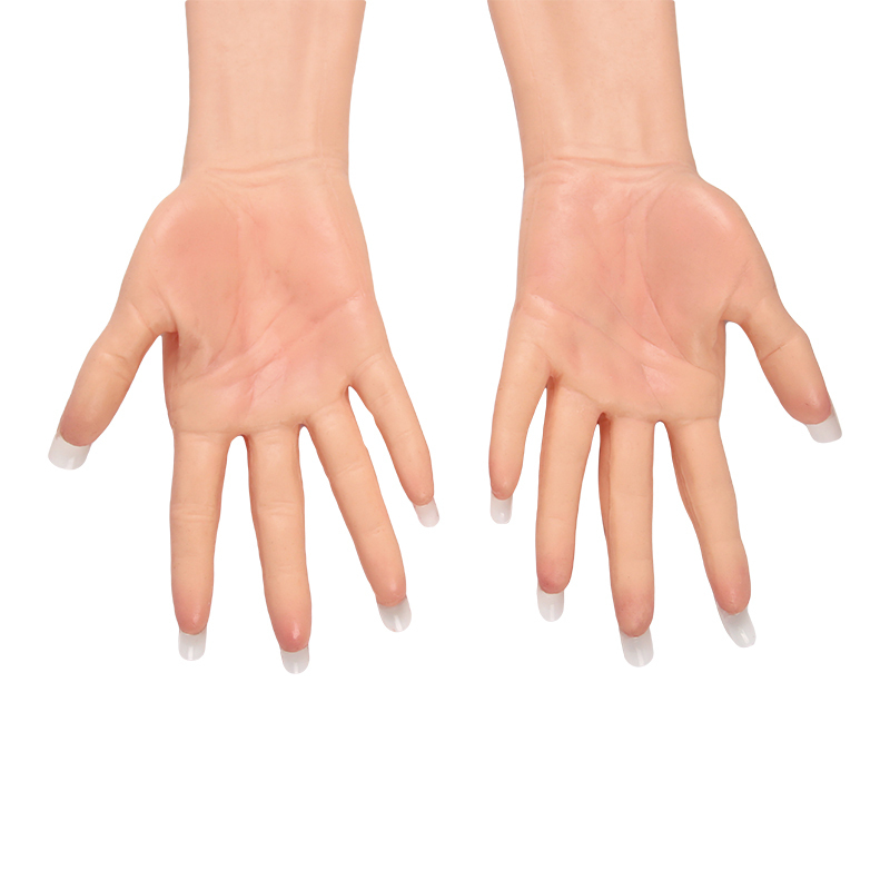 KnowU Realistic Silicone Female Gloves For Man Femini Female Hand ...