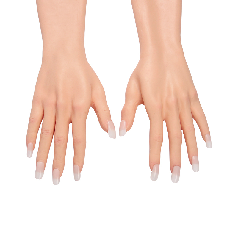 KnowU Realistic Silicone Female Gloves For Man Femini Female Hand ...