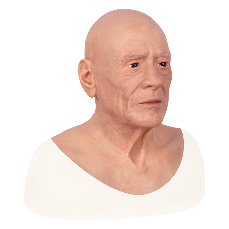 KnowU Silicone Mask Old male Realistic Masquerade Full Head Tricky ...