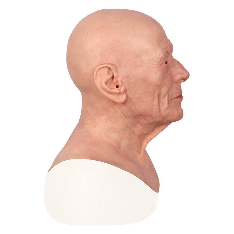 KnowU Silicone Mask Old male Realistic Masquerade Full Head Tricky ...