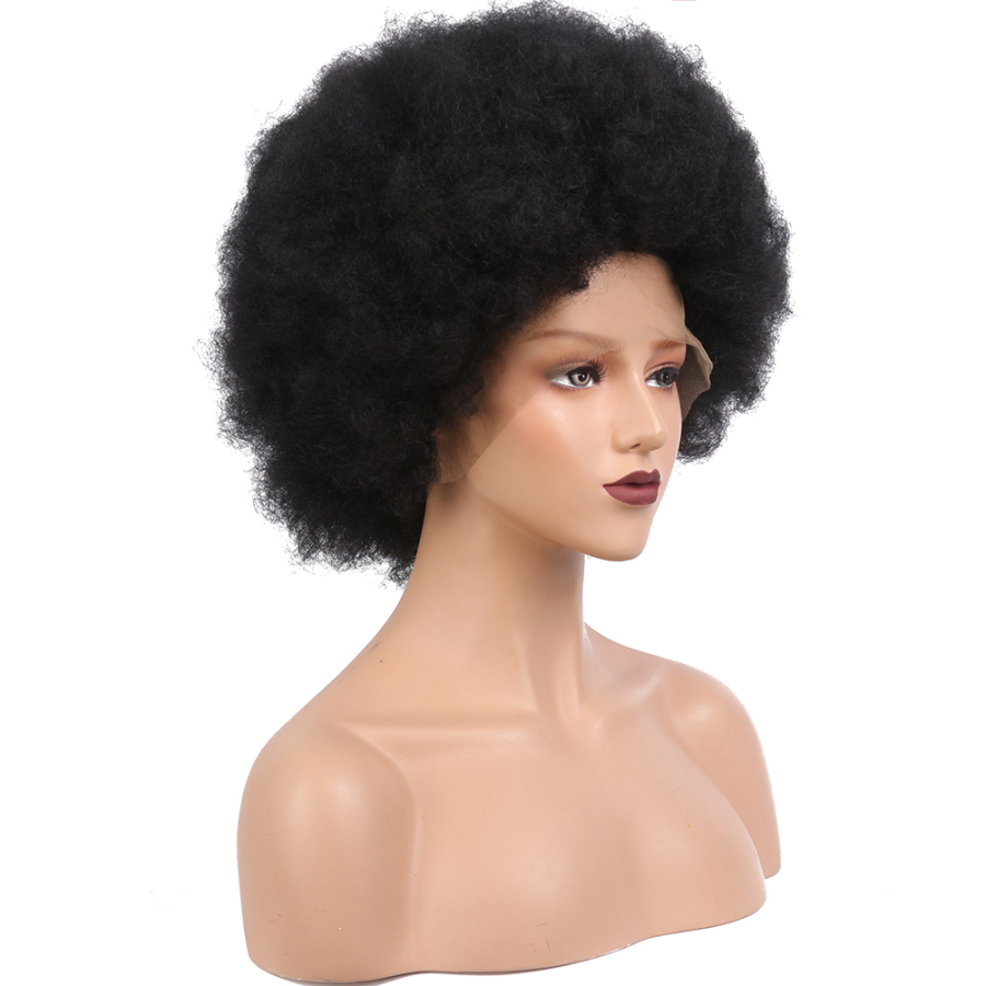 KnowU Curly Synthetic Lace Front Wig For Crossdresser Drag Queen ...