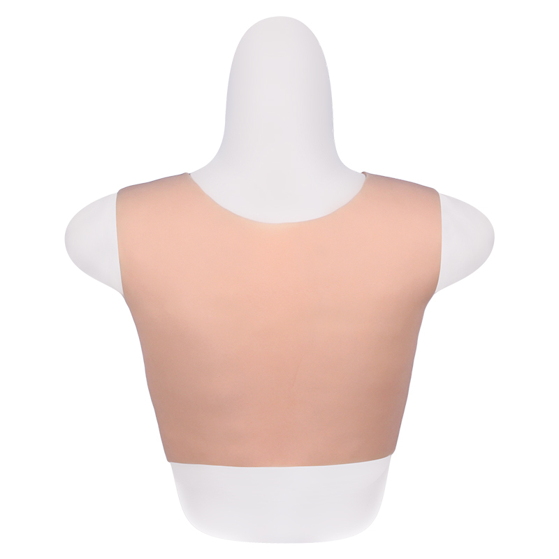 Silicone Tight Suit CD Transgender Drag Queen D Cup Breast Forms