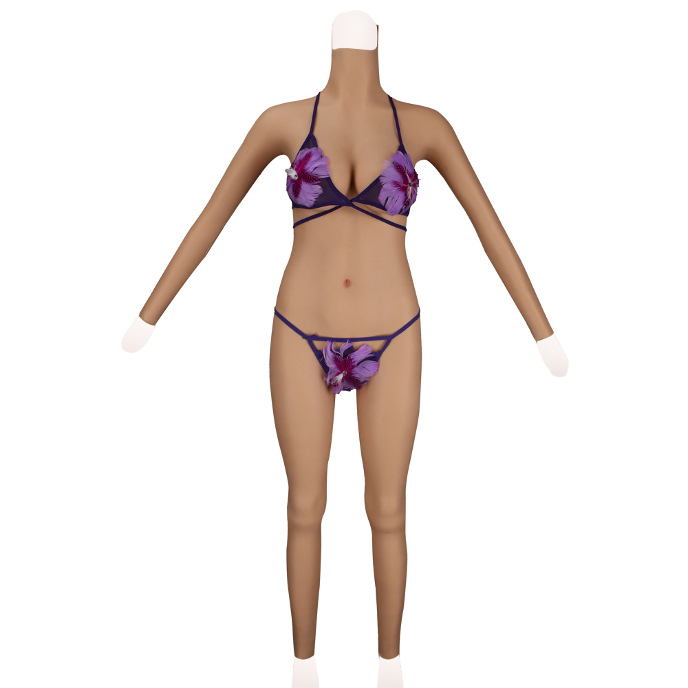 Knowu Upgraded Oil Free Inside Floating Points Silicone Bodysuit C Cup