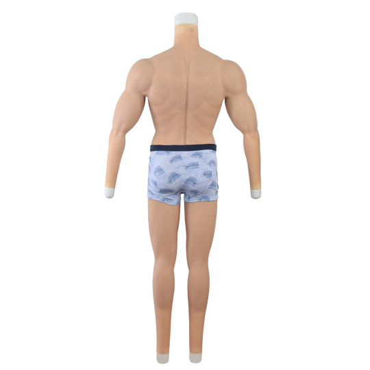 KnowU Silicone Male Bodysuit Muscle Suit Strong artificial with Arms ...