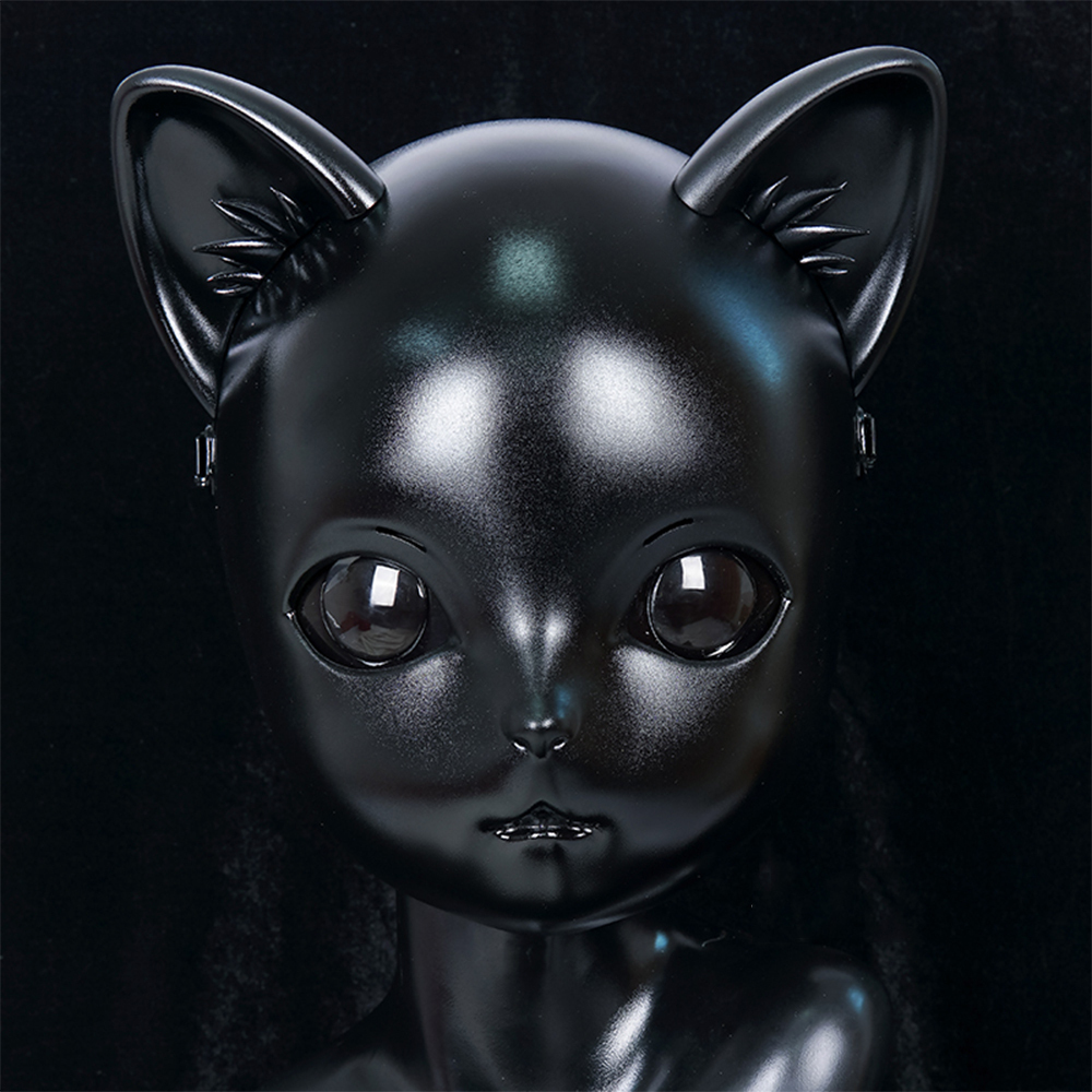 LILIS Kigurumi Doll BJD Cosplay Headwear Cat Girl Beauty Makeup Head ...