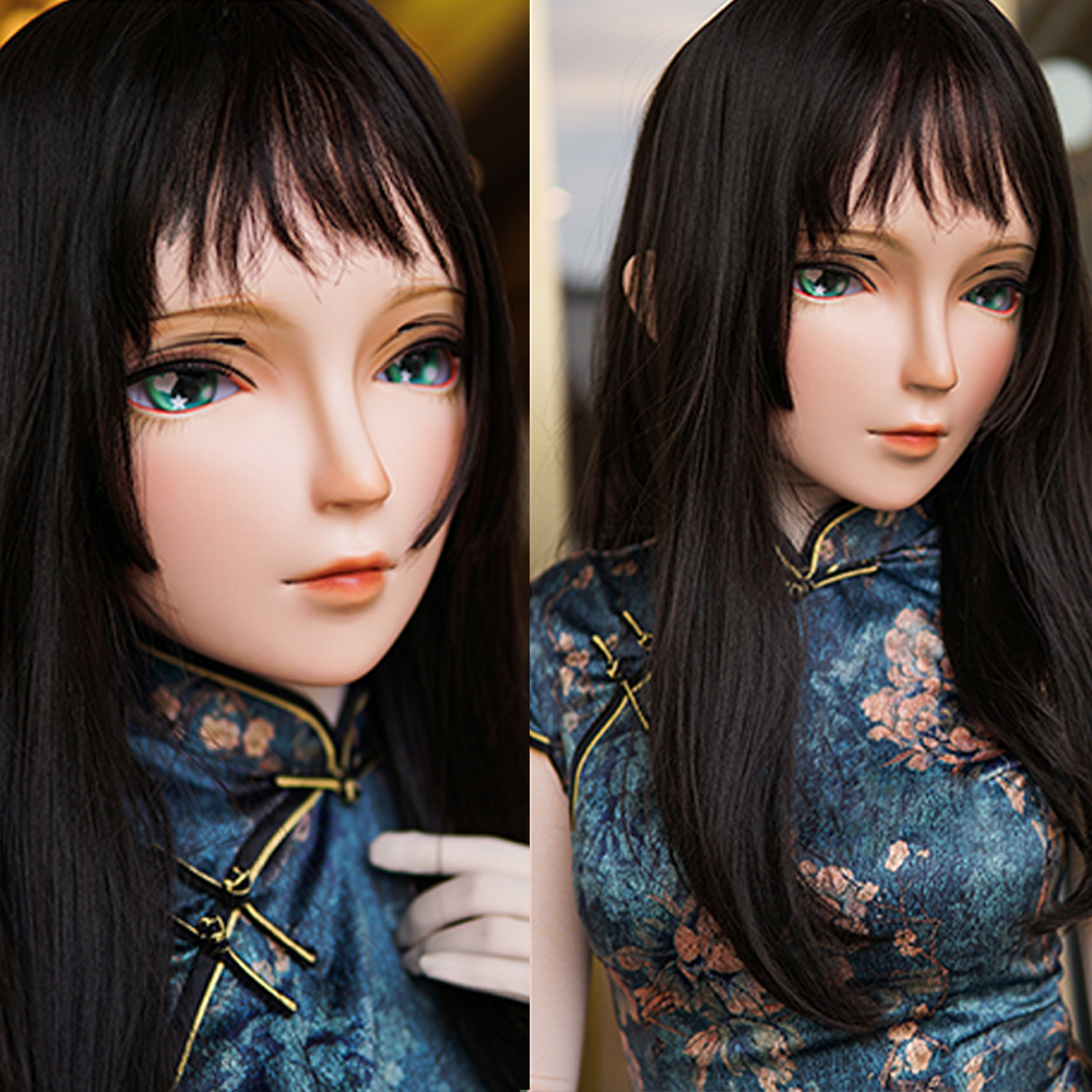 YUKI Kigurumi Doll BJD Cosplay Headwear Cat Girl Beauty Makeup Head ...