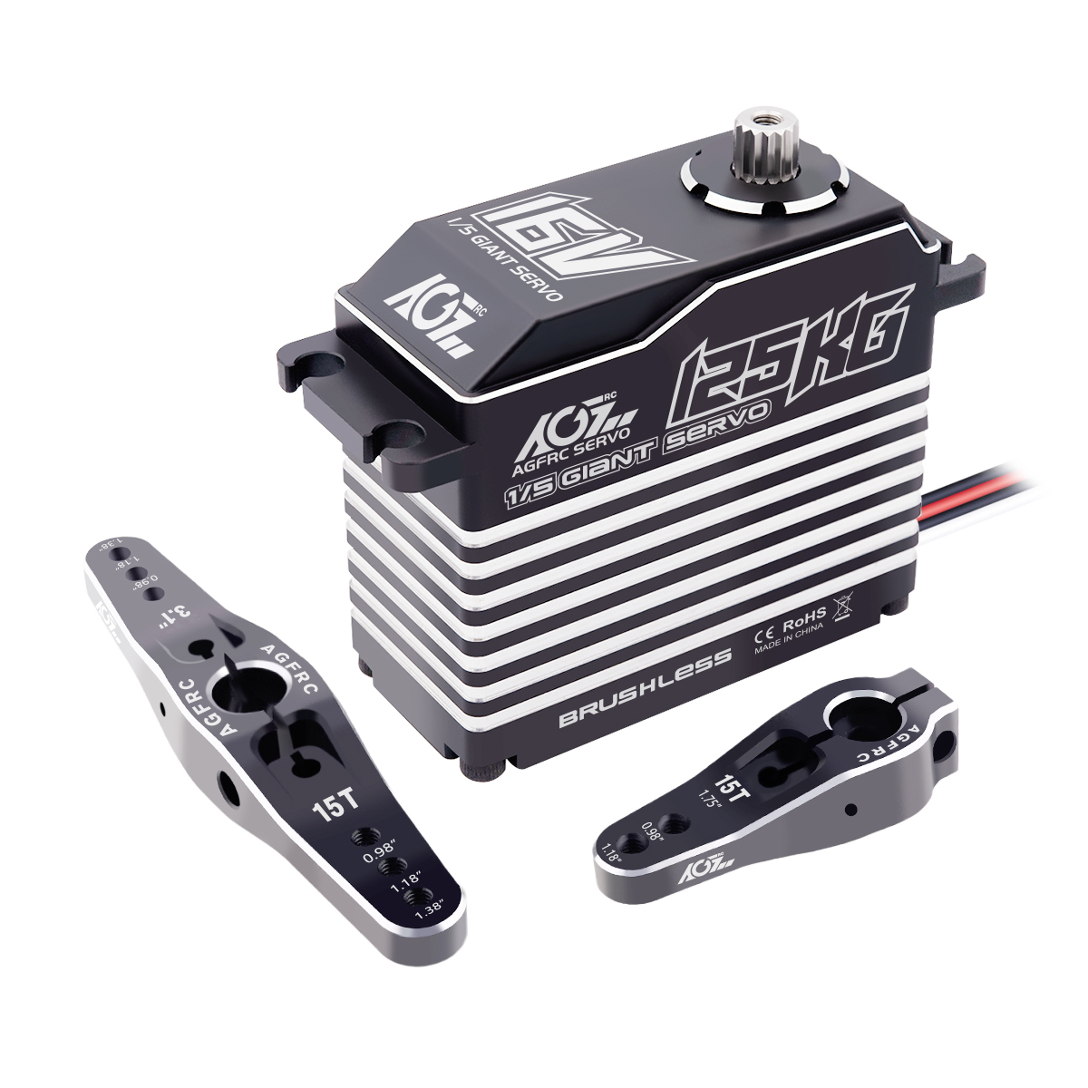 AGFRC A280BVSW/A280BHMW 1/5 Scales Giant RC Servo