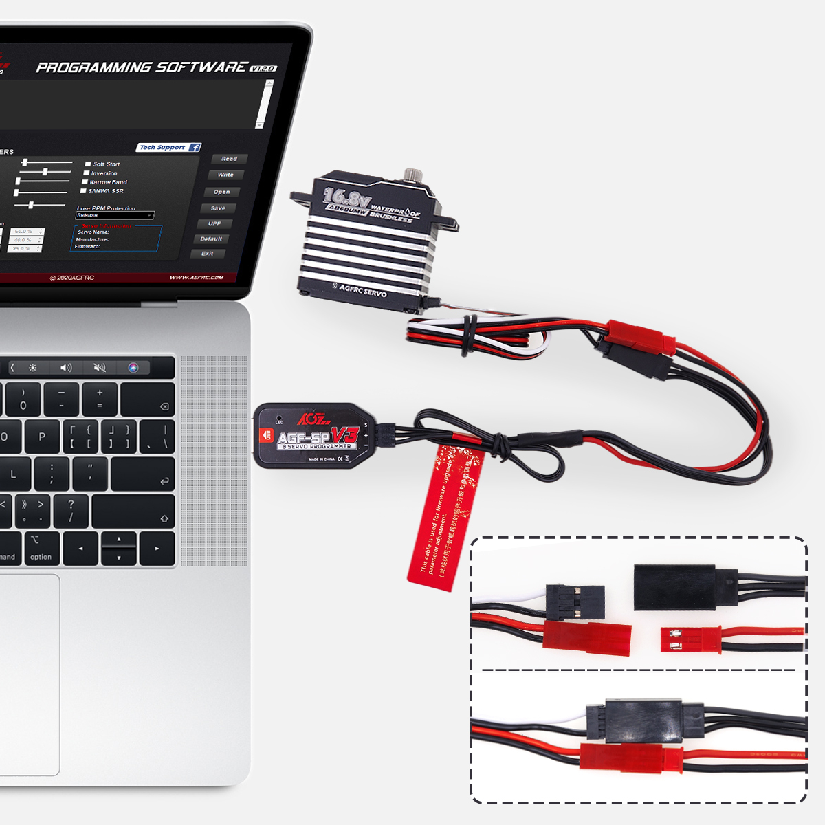 AGFRC Servo Programmer