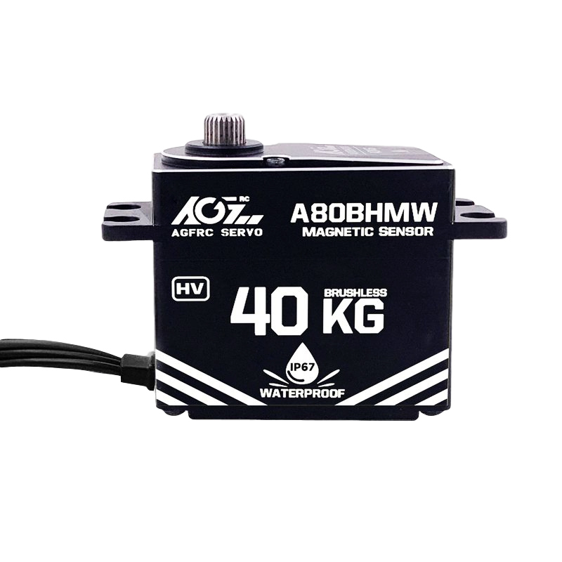 AGFRC A80BHMW High Torque Programmable Servo for Buggy, Crawler, Boat