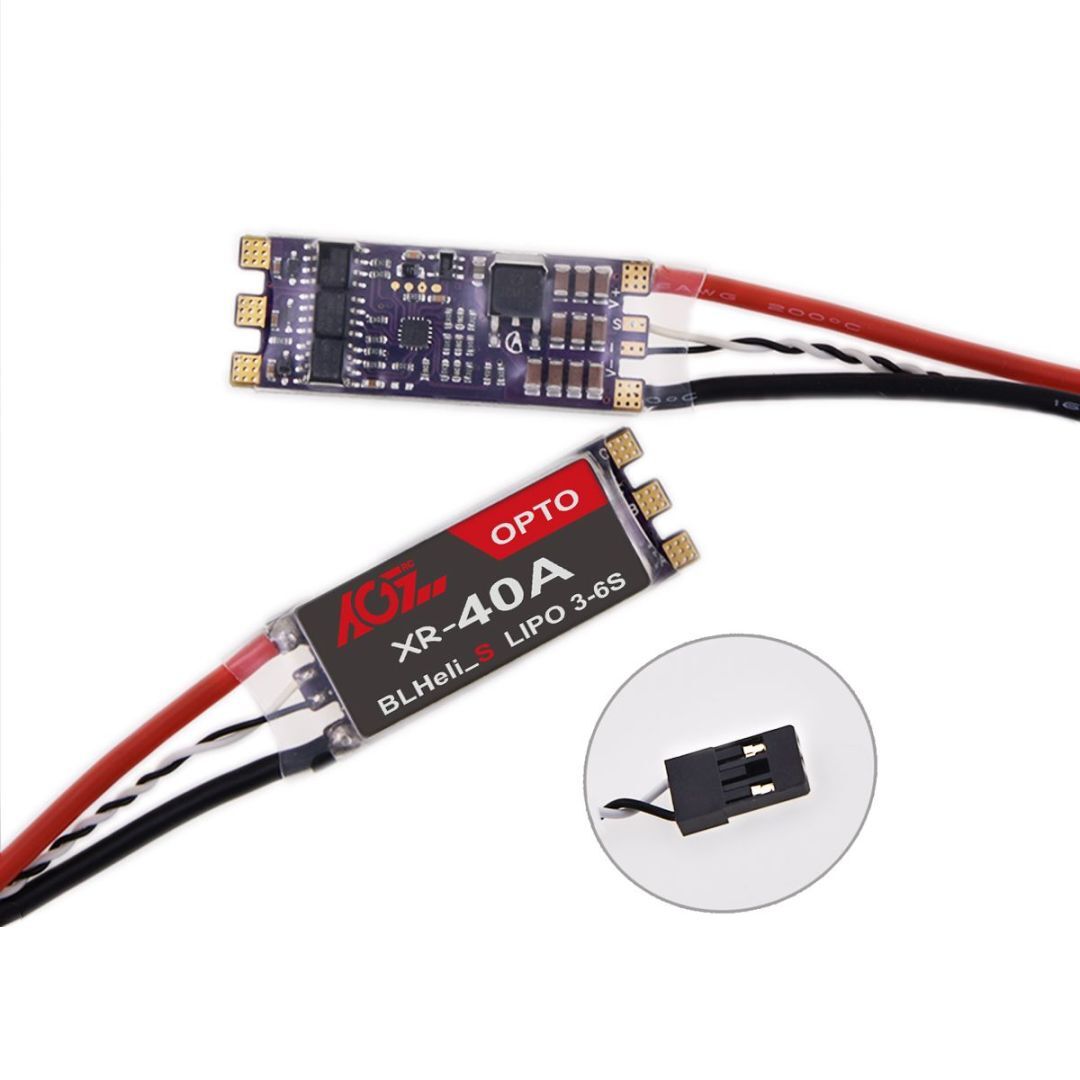 AGFRC Brushless ESC BLHeli_S Electronic Speed Controller for FPV Drone