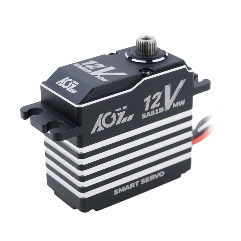 AGFRC SA81BVMW 45KG 12V 3S LiPo High Torque Programmble Smart RC Servo