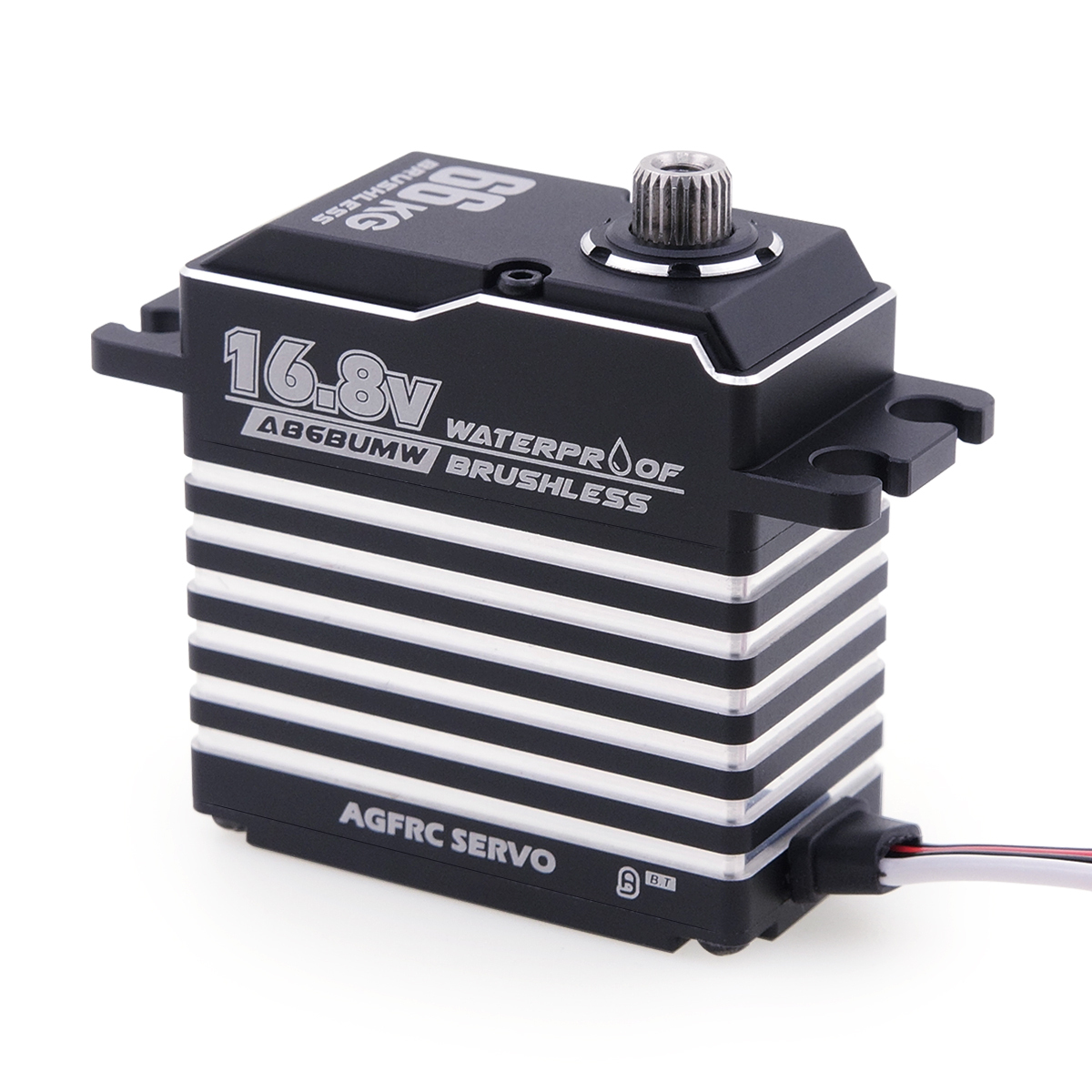 AGFRC 66KG 16V 4S LiPo Monster Torque Waterproof Brushless RC Servo