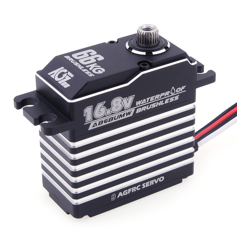 AGFRC 66KG 16V 4S LiPo Monster Torque Waterproof Brushless RC Servo