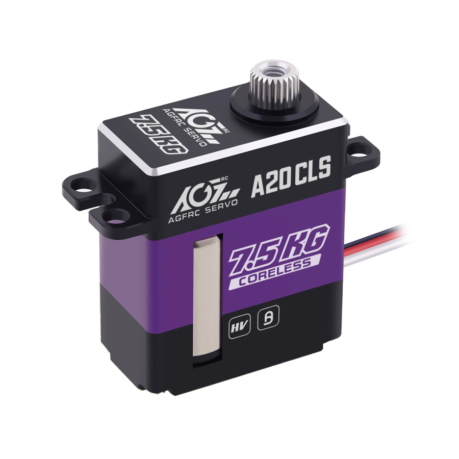 AGFRC A20CLS 7.5KG Programmable Digital Coreless CNC Micro Wing Servo