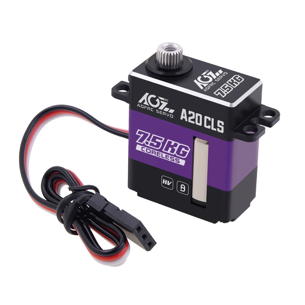 AGFRC A20CLS 7.5KG Programmable Digital Coreless CNC Micro Wing Servo