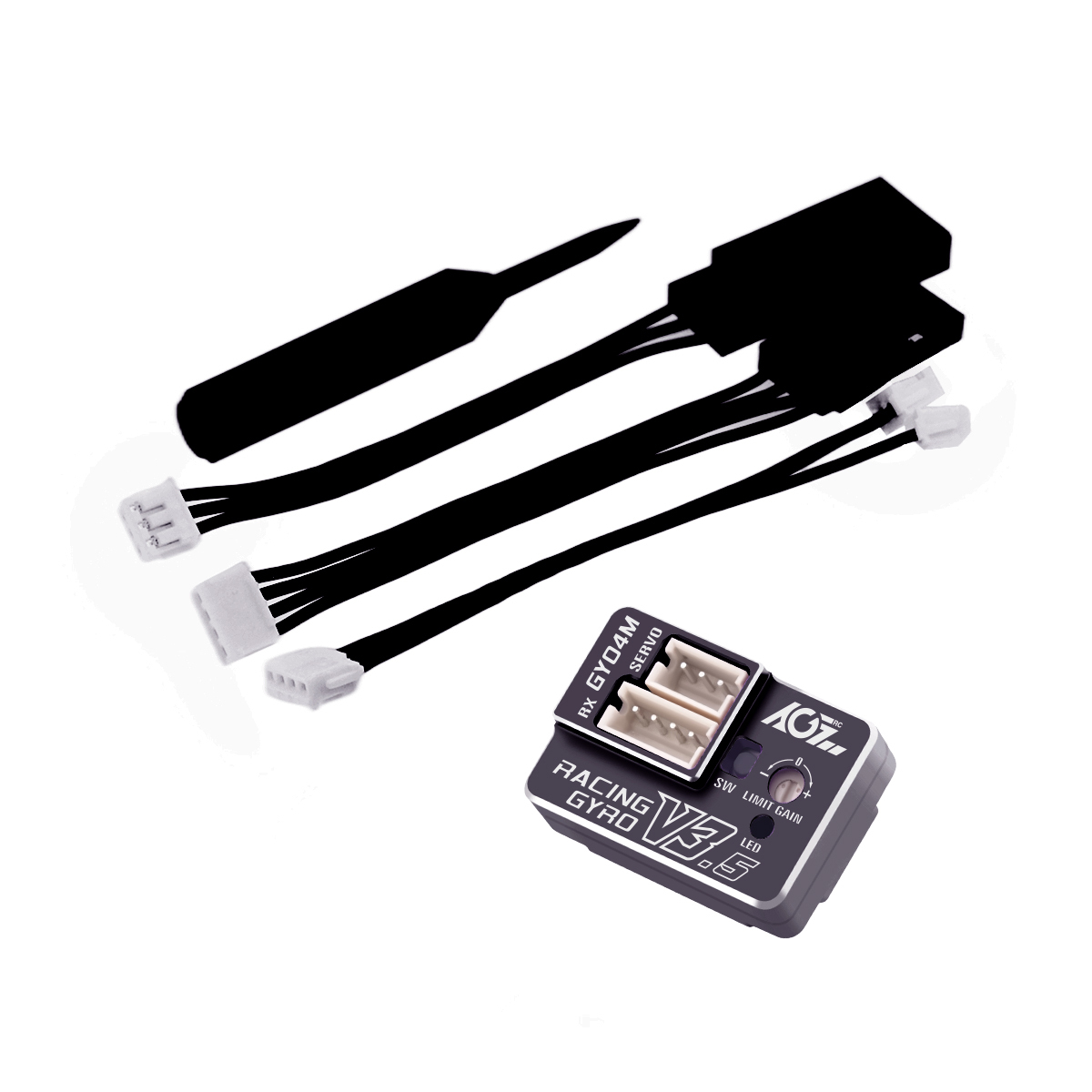 Gyro GY04M Aluminum Case High Stability For RC Car Drift Off road gyro
