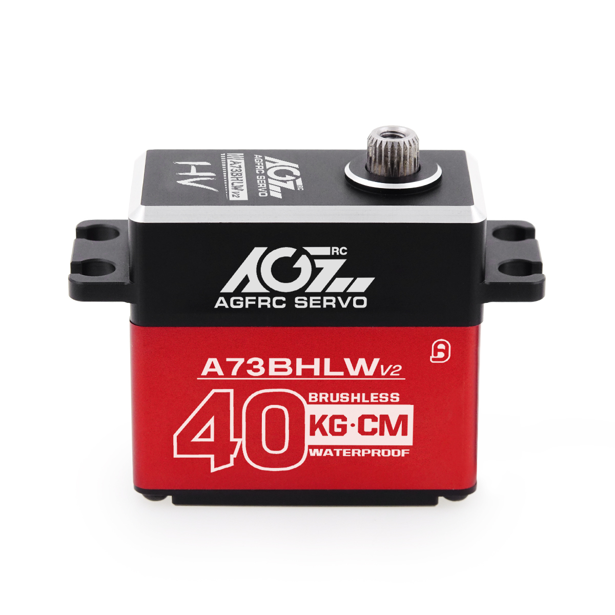 AGFRC 40KG High Torque Waterproof Programmable Digital Servo (A73BHLW)