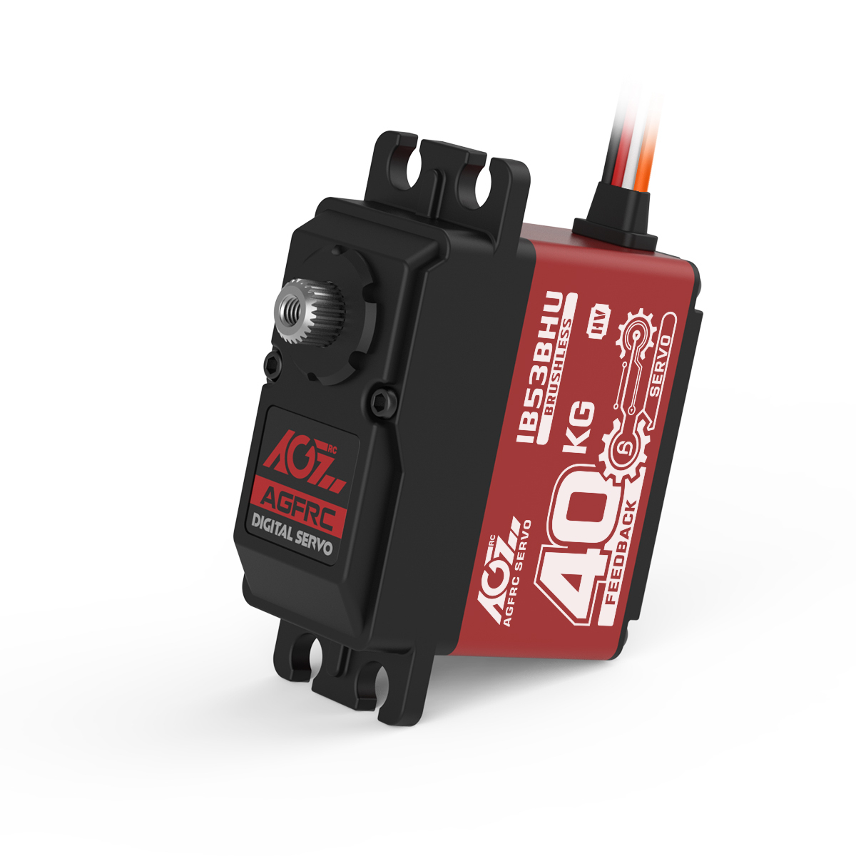 AGFRC A81BHMW 45KG IP67-Waterproof High Torque Programmable RC Servo