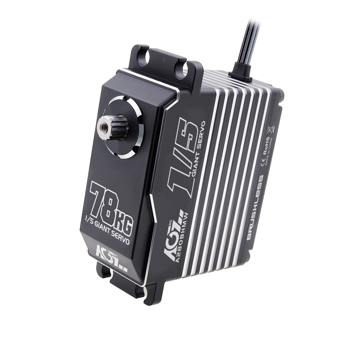 AGFRC 78KG 2S LiPo Monster Torque Waterproof Brushless 1/5 RC Servo