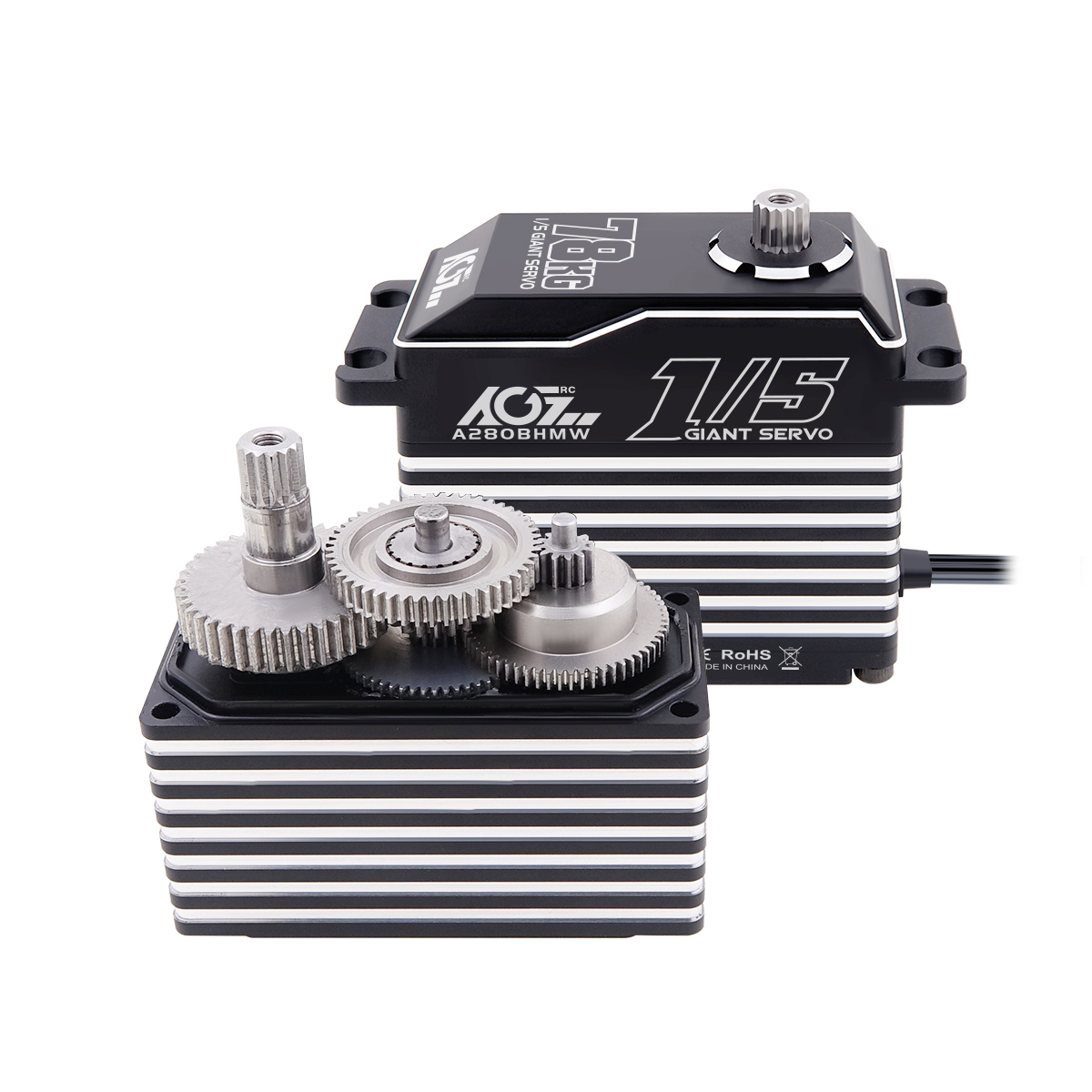 AGFRC 78KG 2S LiPo Monster Torque Waterproof Brushless 1/5 RC Servo