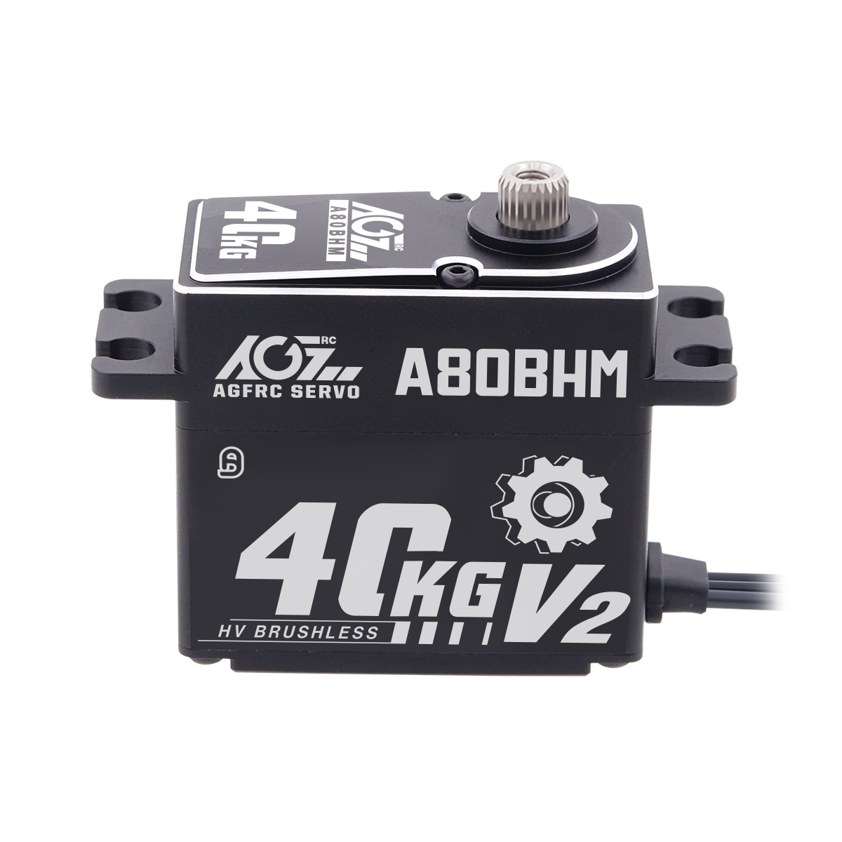 AGFRC A81BHMW 45KG IP67-Waterproof High Torque Programmable RC Servo