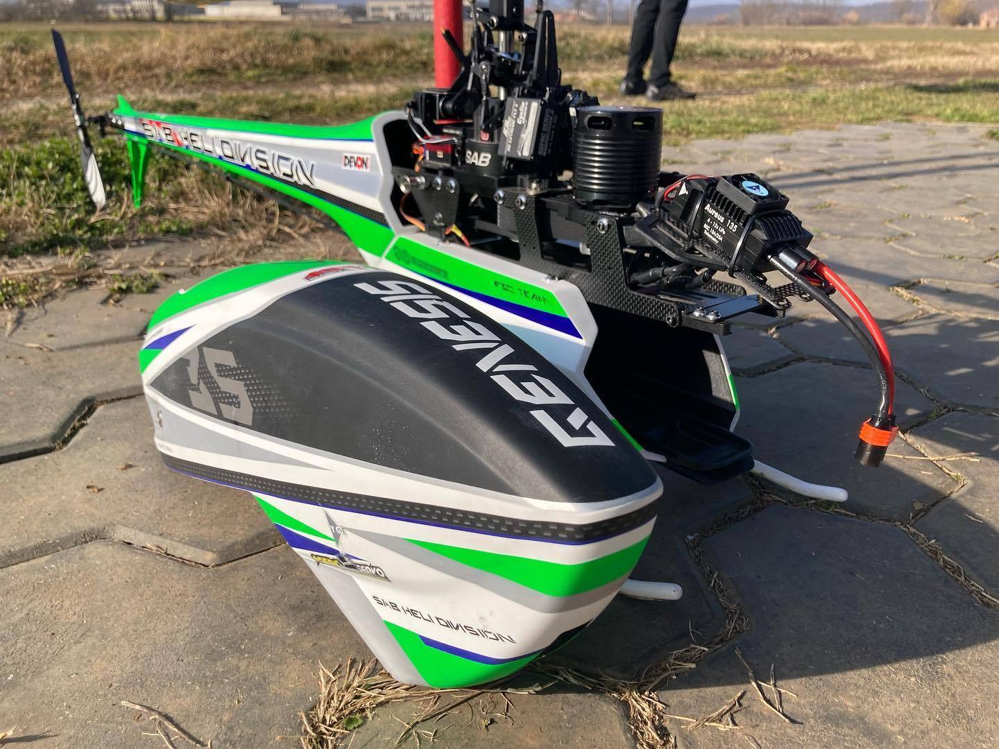 AGFRC A80BHX-H 30KG High Torque Cyclic Servo for Helicopter