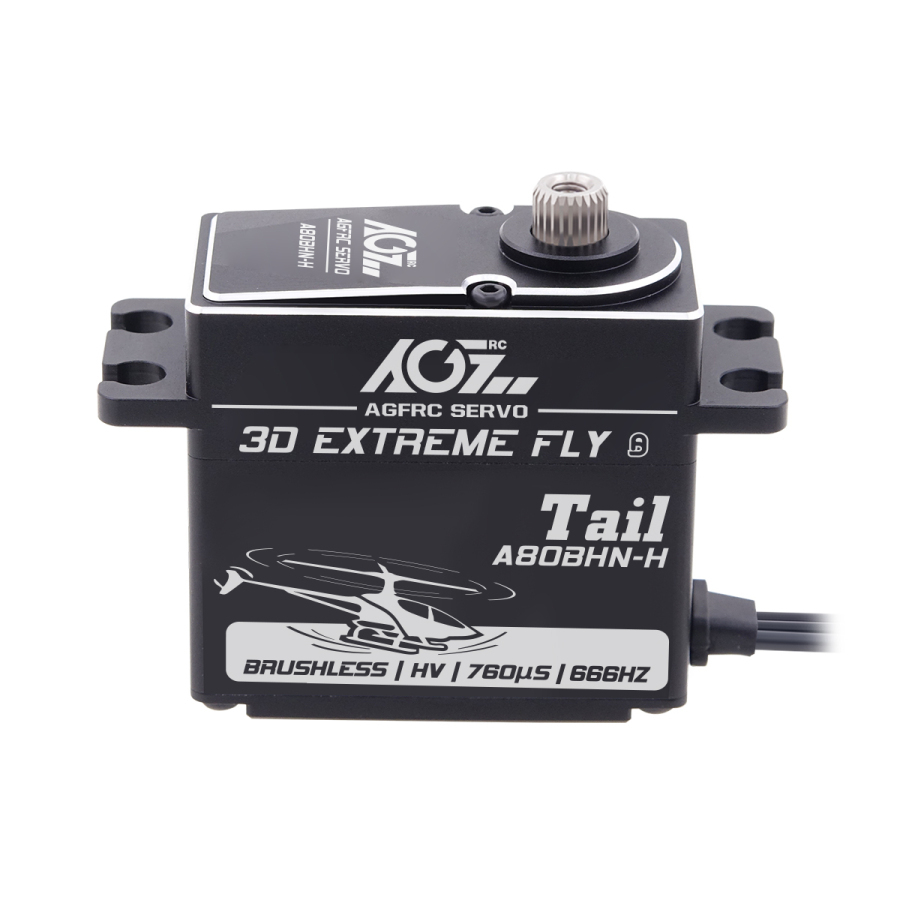 AGFRC A80BHX-H 30KG High Torque Cyclic Servo for Helicopter