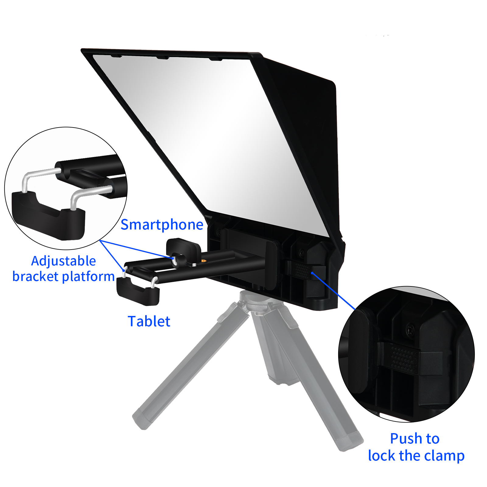 Portable teleprompter - juicebris