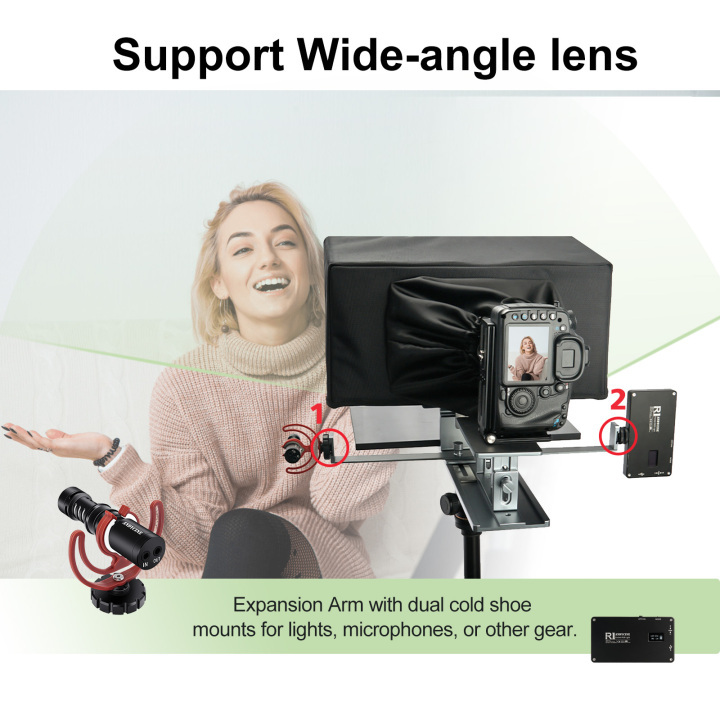 ANDYCINE T16 16"Professional Teleprompter For Tablet/Monitor