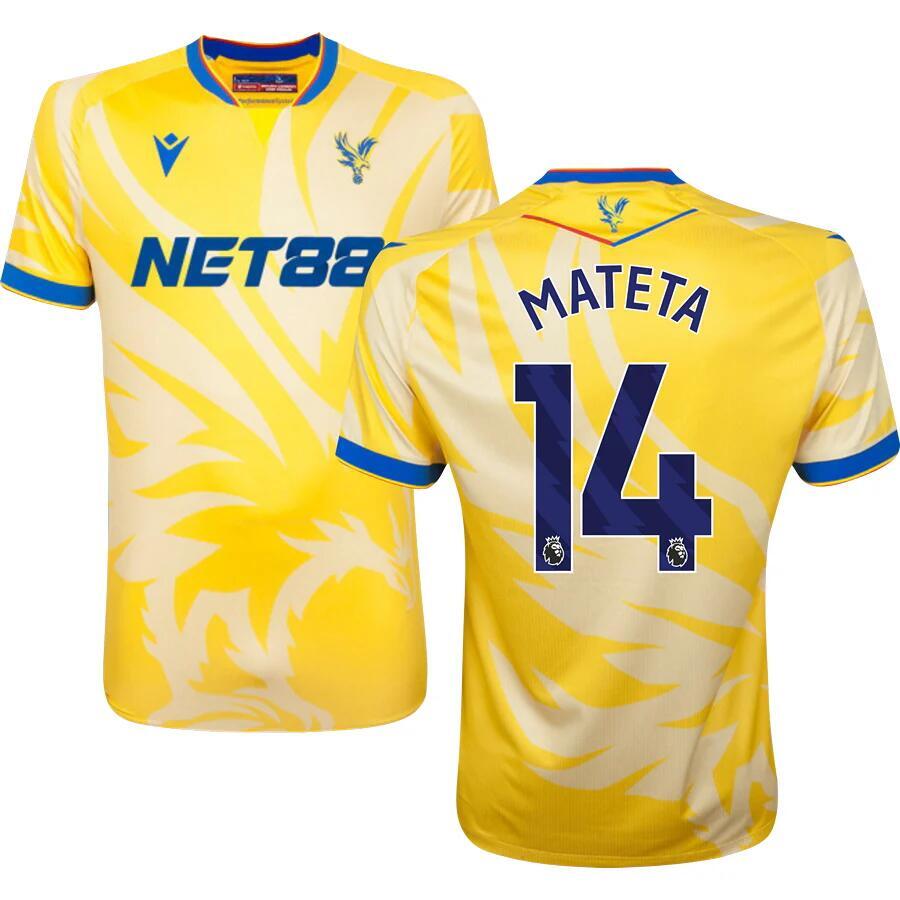 Crystal Palace Away Stadium Shirt - 2024-25 with #14 MATETA