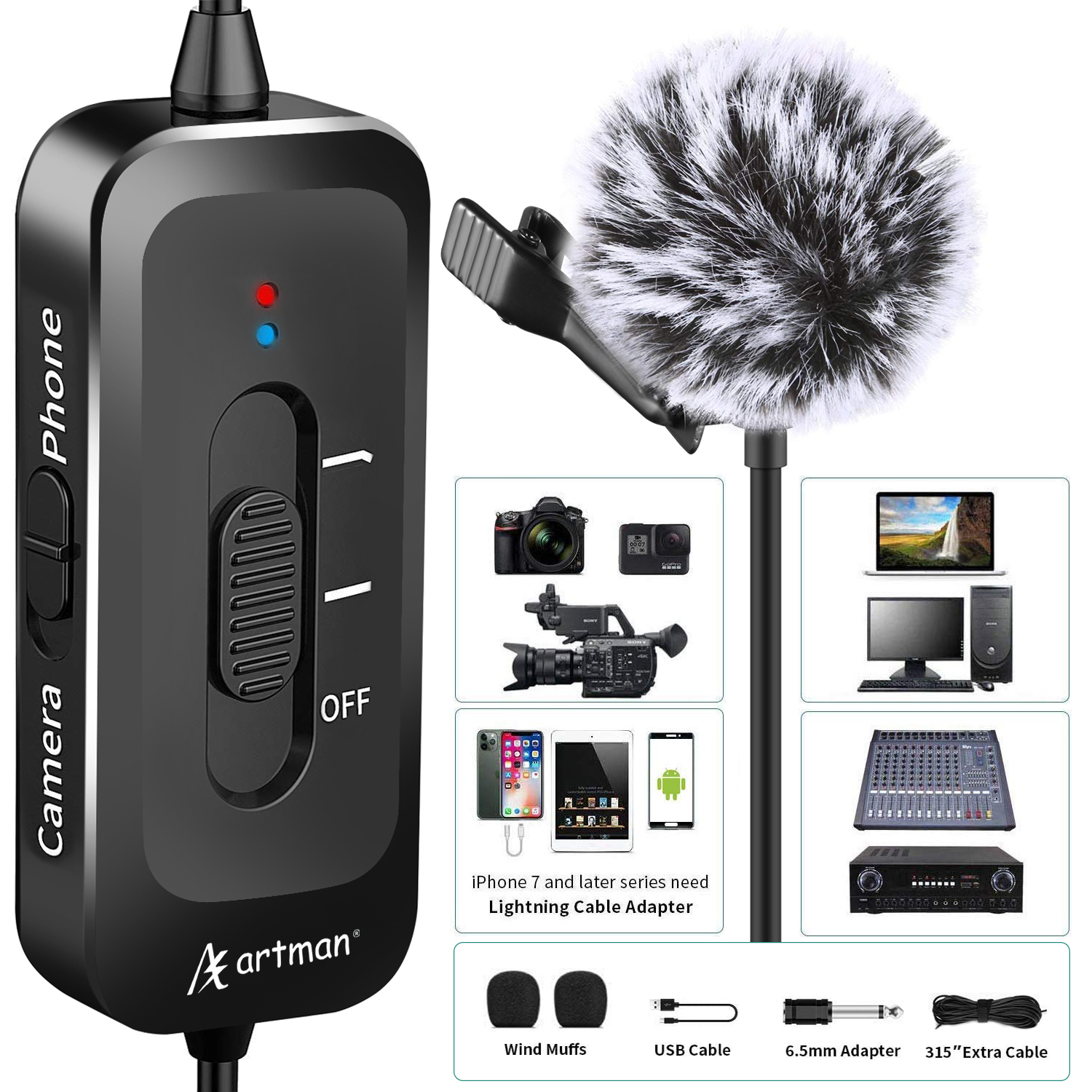 omnidirectional microphone for iphone