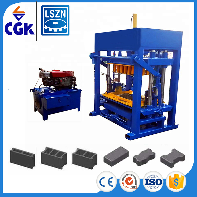 2025 popular hot selling QT4-30 Portable Hydraulic small block making ...