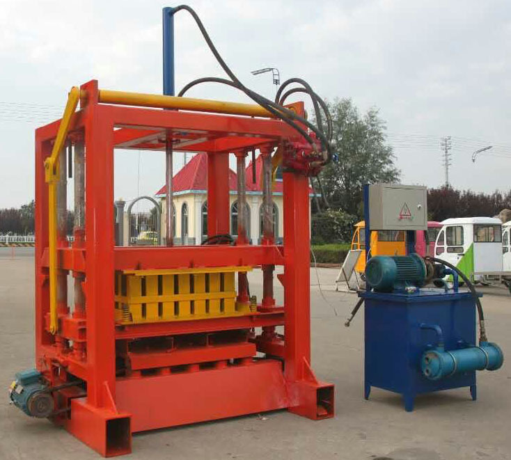 2025 popular hot selling QT4-30 Portable Hydraulic small block making ...