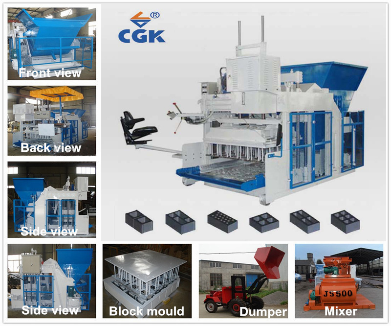 2025 popular hot selling CGK 12A Mobile Automatic Concrete Brick Laying ...