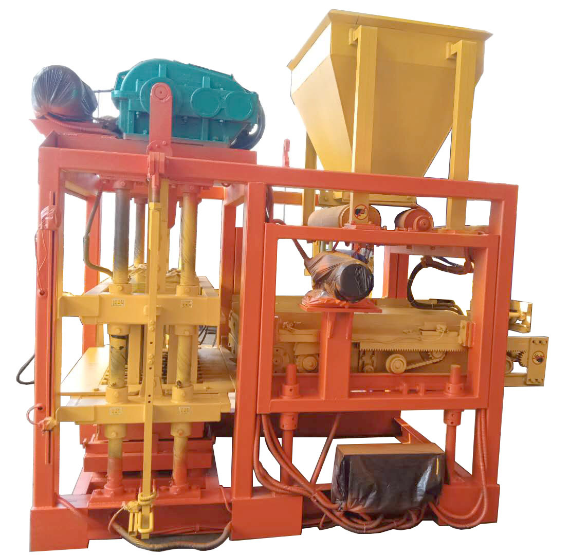 2022 popular hot selling QTJ4-28 Small Semi-automatic Concrete Block ...