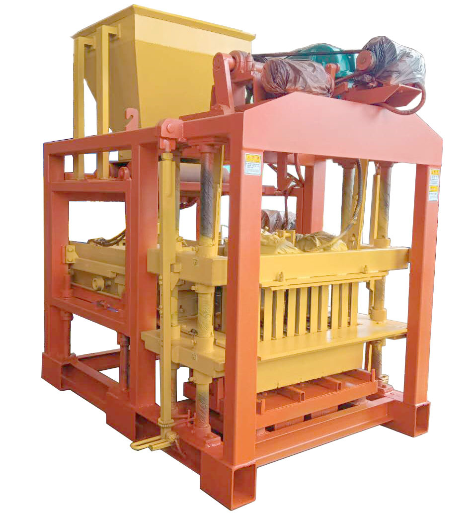 2022 popular hot selling QTJ4-28 Small Semi-automatic Concrete Block ...