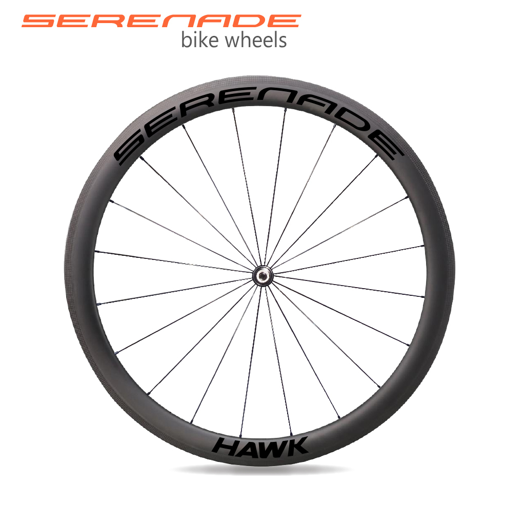 45mm tubeless carbon road wheels Hand-built 700C carbon 28mm wide