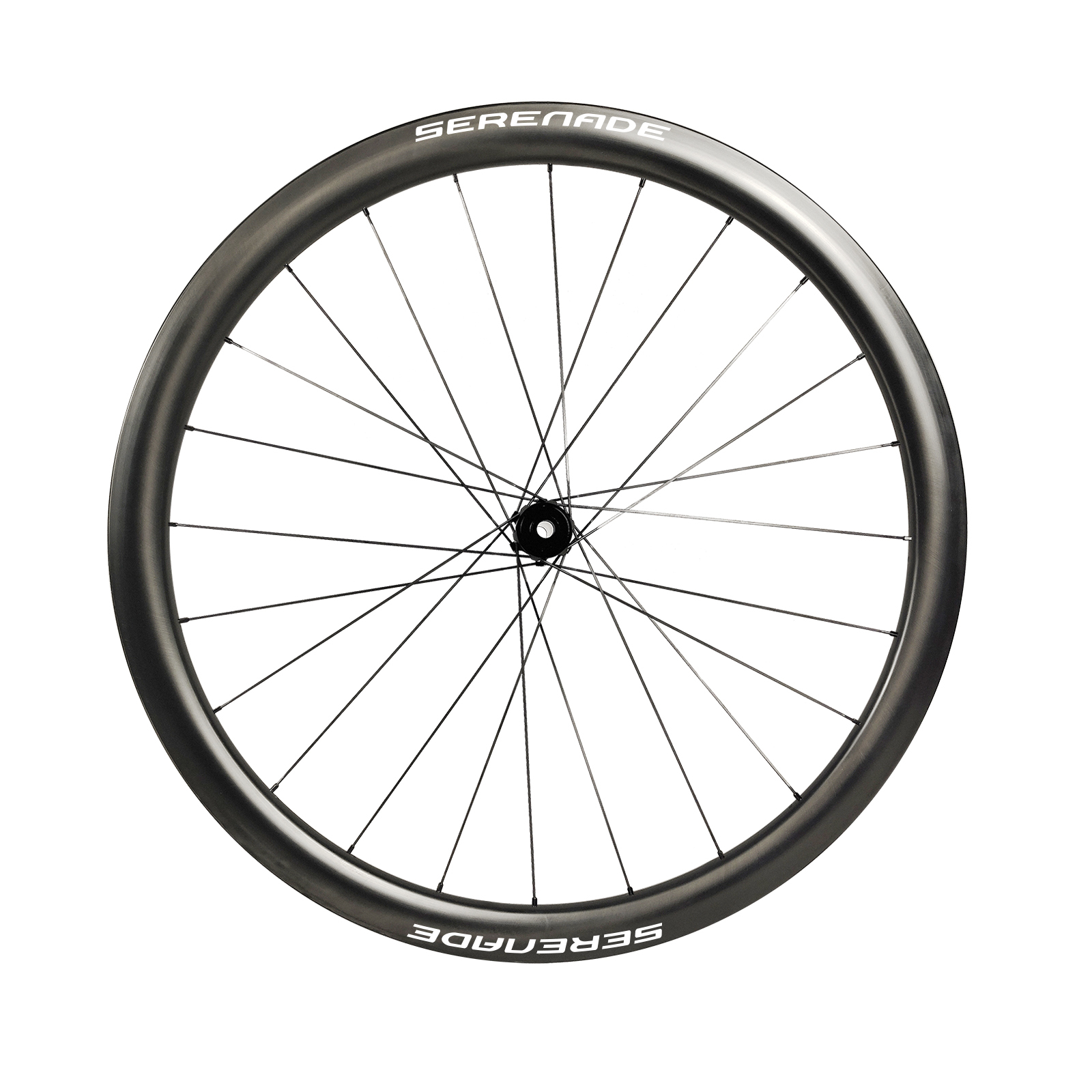 40mm Gravel Bike Wheelset Paintless Rims Ratchet 36T Disc Brake Wheels