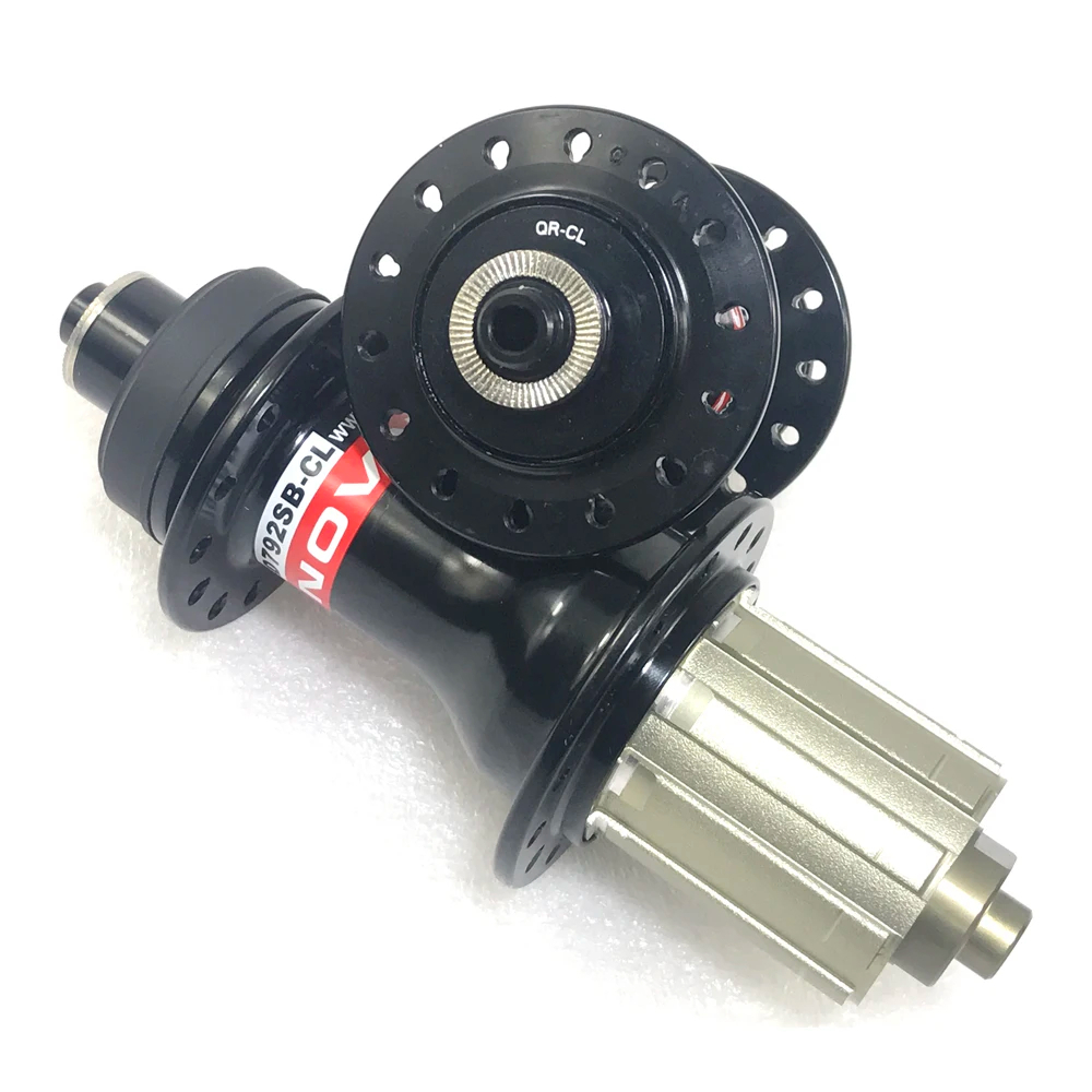 Novatec D791SB-CL D792SB-CL Center Lock XC CX MTB bike J-bend Hub