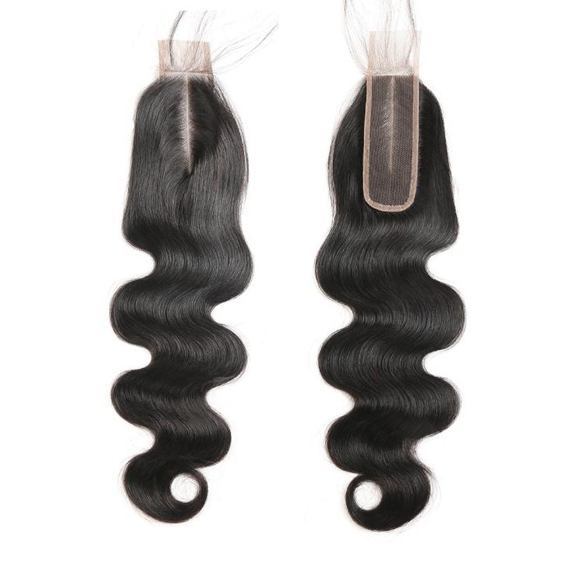 Brazilian Body Wave 2x6 Lace Closure Deep Part Mink Closure For Women