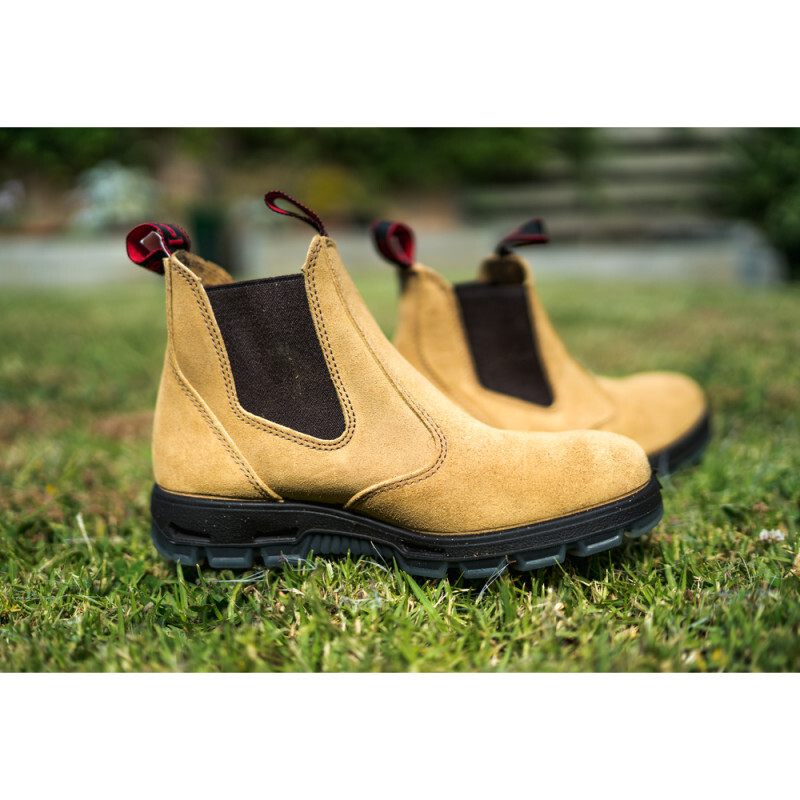 Best Redback Work Boot UBBA Banana Suede Soft Toe Range at workwear corner