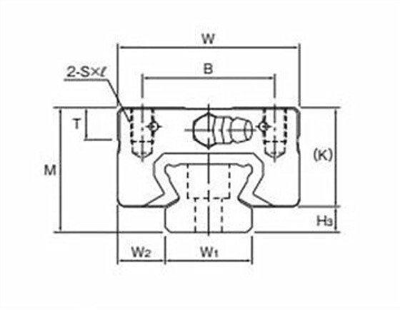 Best THK Linear motion guide LM block SSR20XV