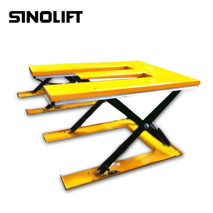 Ergonomic pallet lift tables| hydraulic manual scissor lift table
